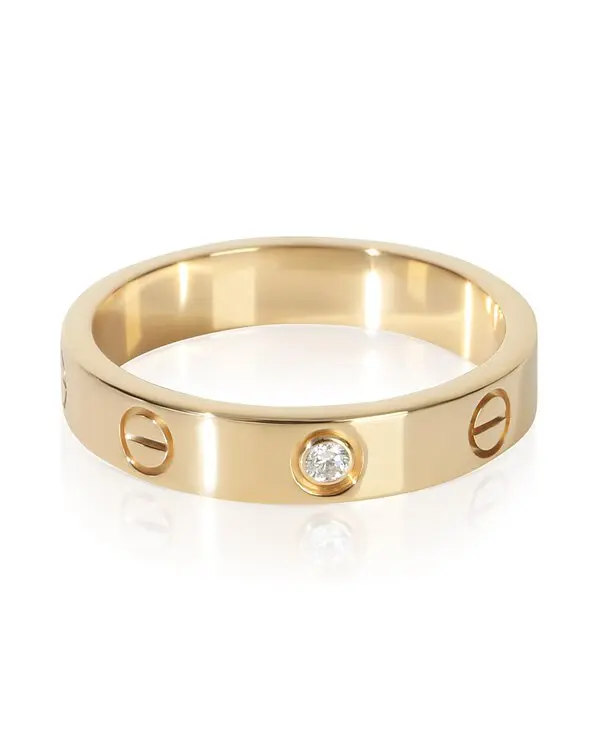 CARTIER Small Model Love 18k Yellow Ring - Gold