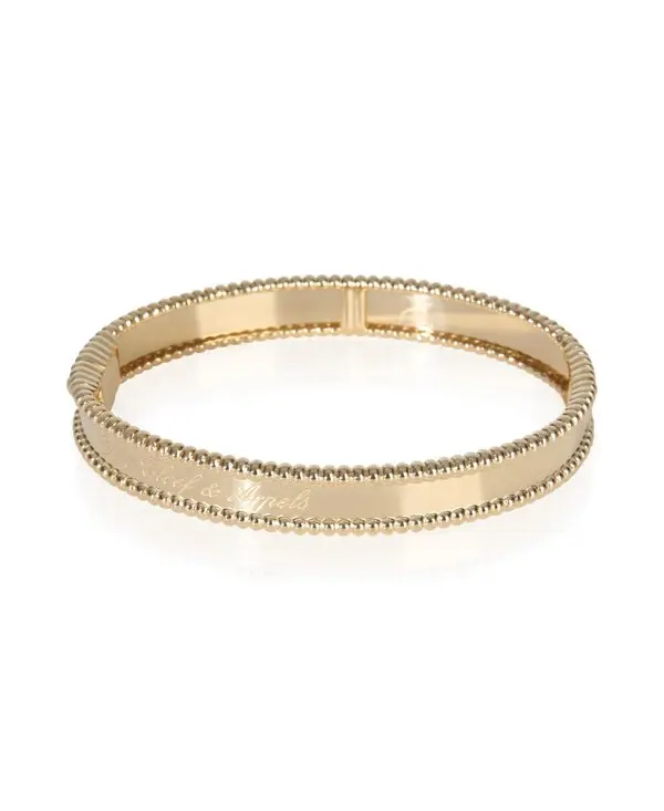 VAN CLEEF & ARPELS Perlee Signature 18k Yellow Bracelet