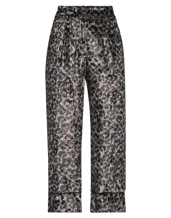 ALESSIA SANTI Wide-leg Velvet Pants