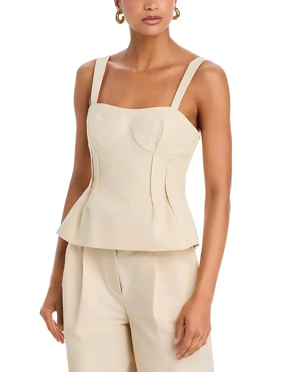 Simkhai April Bustier Top - Stone