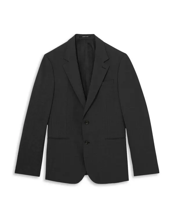 REISS Promise Single Breasted Two Button Notch Plain Weave Suit Jacket