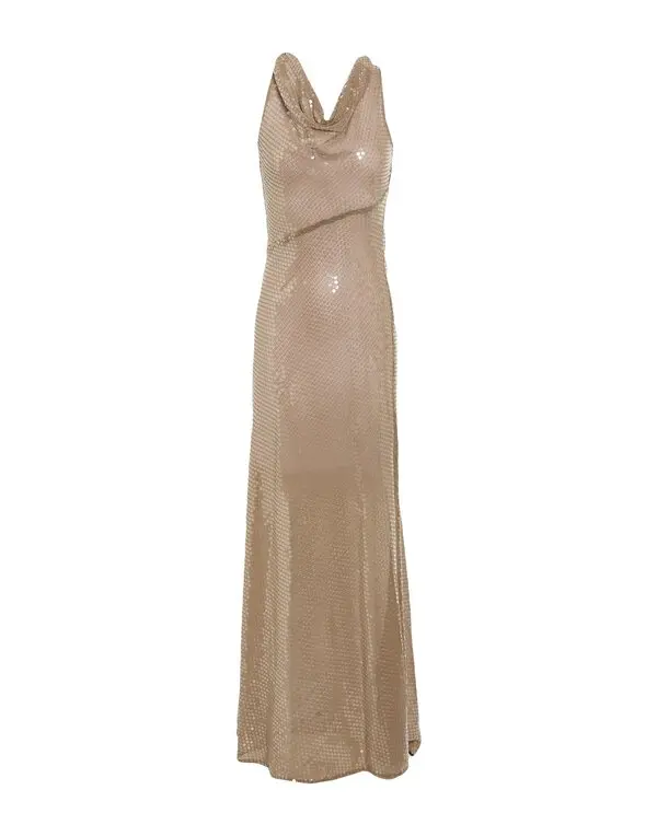 SEMICOUTURE Sequined Maxi Dress