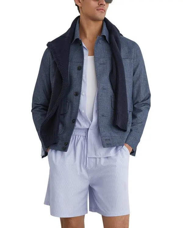 REISS Striped Shorts