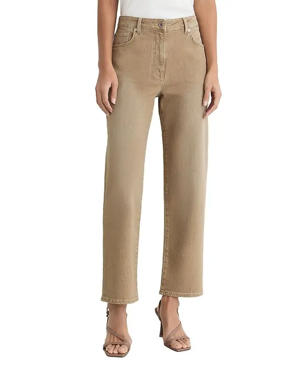 REISS Petites Selin Straight Leg Jeans