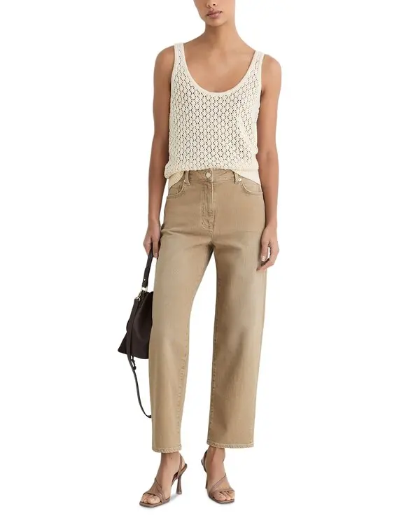 REISS Petites Selin Straight Leg Jeans