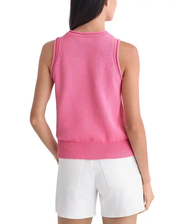 Vineyard Vines Cotton Ribbed Tank Sweater