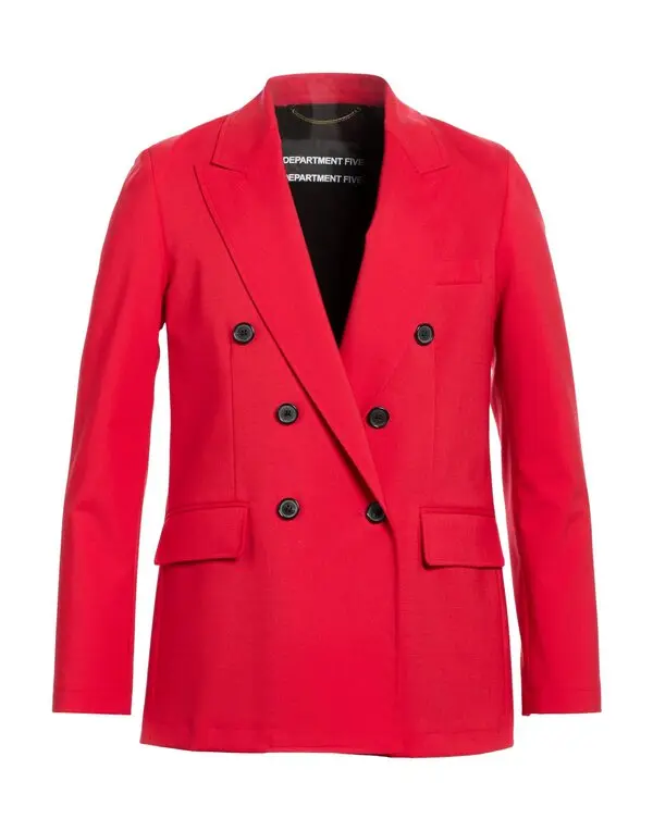 DEPARTMENT 5 Blazer Size Polyester, Virgin Wool, Elastane
