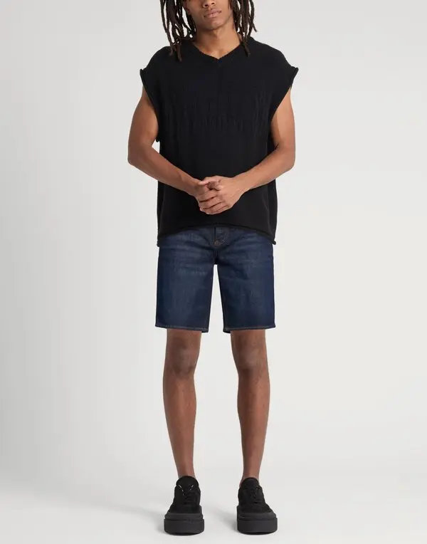 Armani Exchange Cotton Elastane Denim Shorts