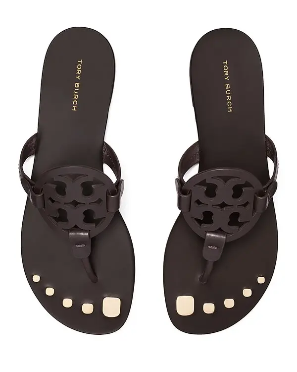 Tory Burch Miller Nail Polish Sandals - Coco