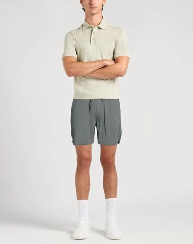Armani Exchange Cotton Polyester Elastane Shorts & Bermuda Shorts - Green