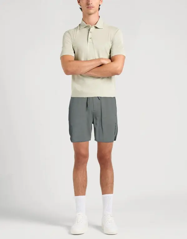 Armani Exchange Cotton Polyester Elastane Shorts & Bermuda Shorts - Green