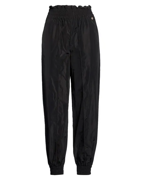 Versace Taffeta Tapered Pants - Black