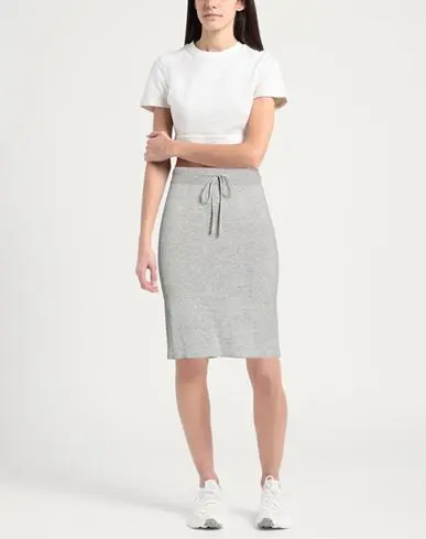 CASHMERE COMPANY Light Wool And Cashmere Midi Skirt