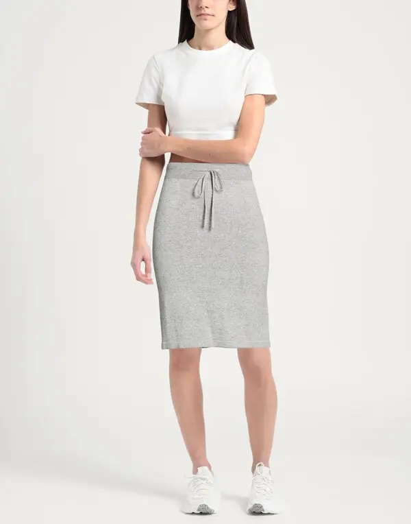 CASHMERE COMPANY Light Wool And Cashmere Midi Skirt