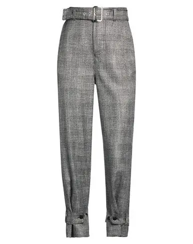 Liu Jo High Waisted Tapered Plaid Pants