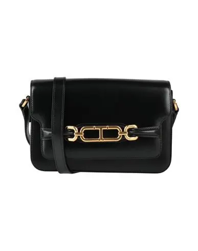 TOM FORD Leather Cross-body Bag - Black