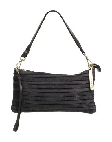 CATERINA LUCCHI Leather Baguette Bag - Black