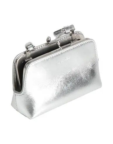 JIL SANDER Leather Cross-body Bag - Silver