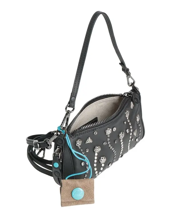 GABS Calfskin Handbag With Embellishments