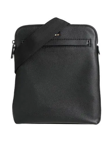 BOSS Cross-body Bag In Recycled Polyurethane And Polyester - Black