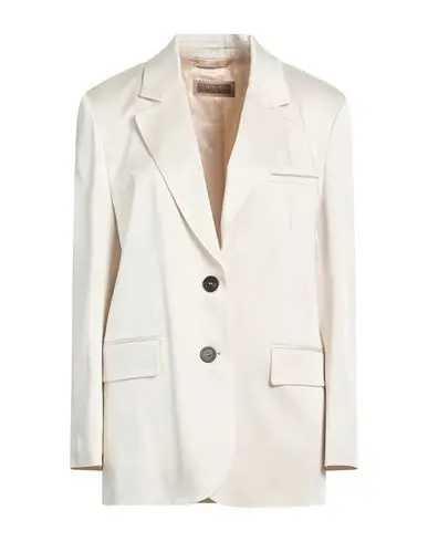 Peserico Single-breasted Blazer - Ivory