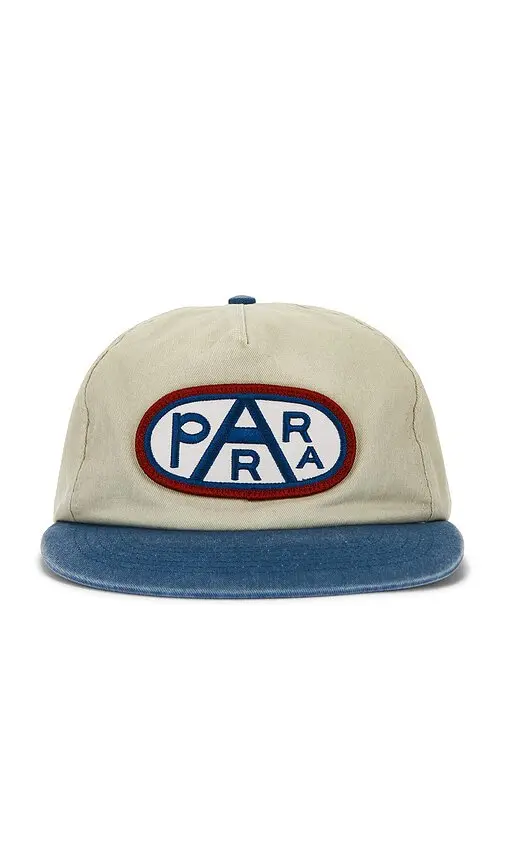 PARRA Gas Station 5 Panel Cap - Off White