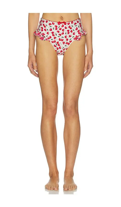 Agua Bendita Florencia Cherish Bikini Bottom - Multicolor
