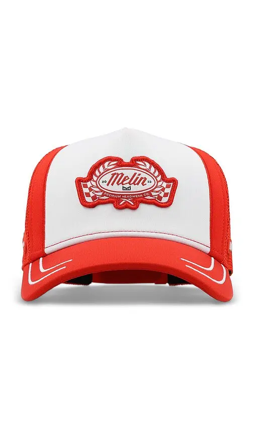 MELIN Hydro Odysea Mph Pit Crew Cap - Red Alert