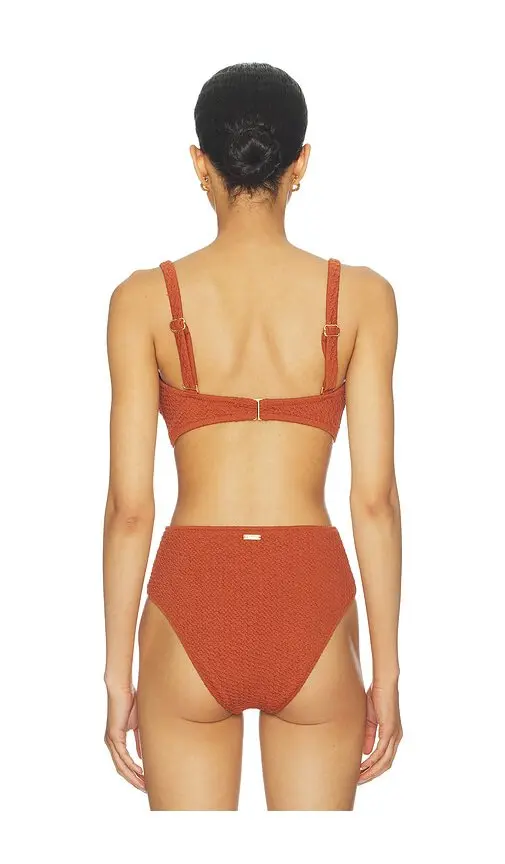 CLEOBELLA Anais Bikini Top And High-waisted Bottom Set
