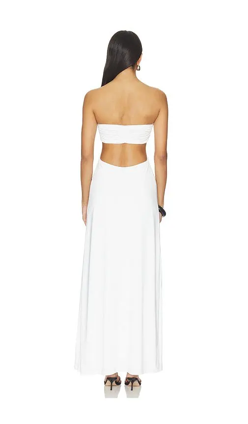 Superdown Strapless Maxi Dress