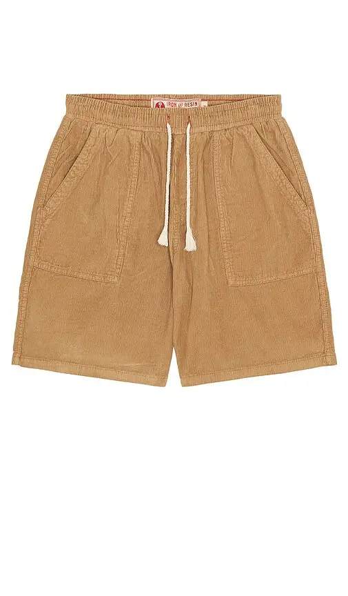 IRON & RESIN Corduroy Drawstring Shorts