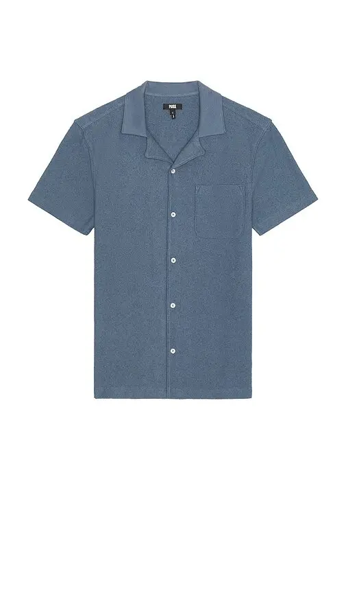 Paige Oliver Shirt In Blue - Lakeside