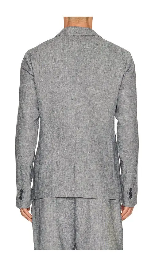 DISTRETTO12 Certo Blazer In Navy - Night Blue
