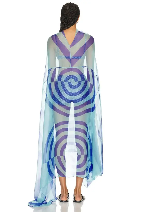 Dries Van Noten Ducy Dress - Blue