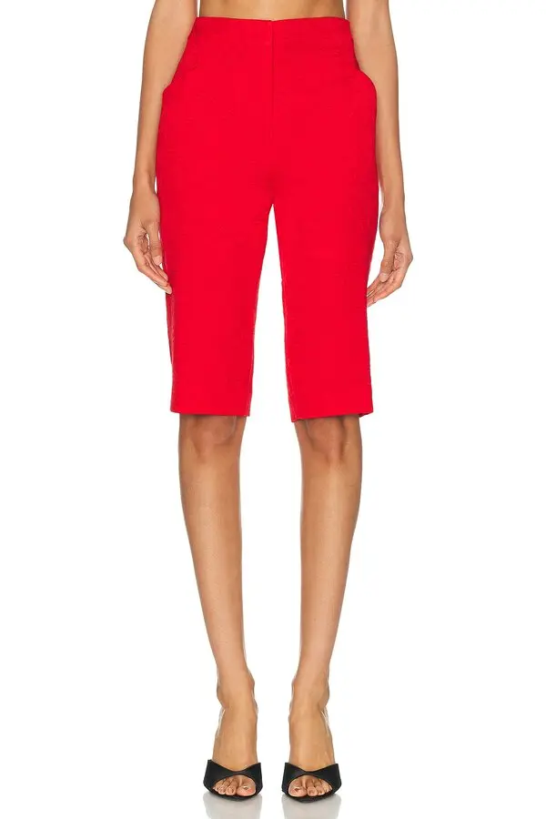 Dries Van Noten Textured Mid-rise Cropped Trousers