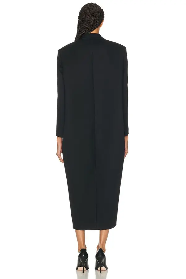 Balenciaga Long Wool Coat