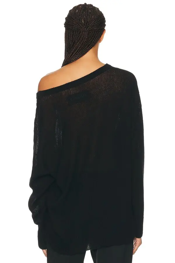 Balenciaga Boxy Foil Jumper