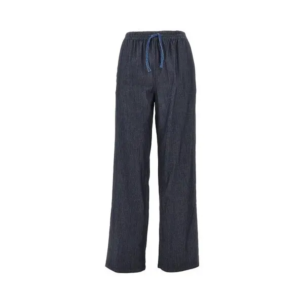 Emporio Armani Lightweight Stretch Denim Pants With Drawstring