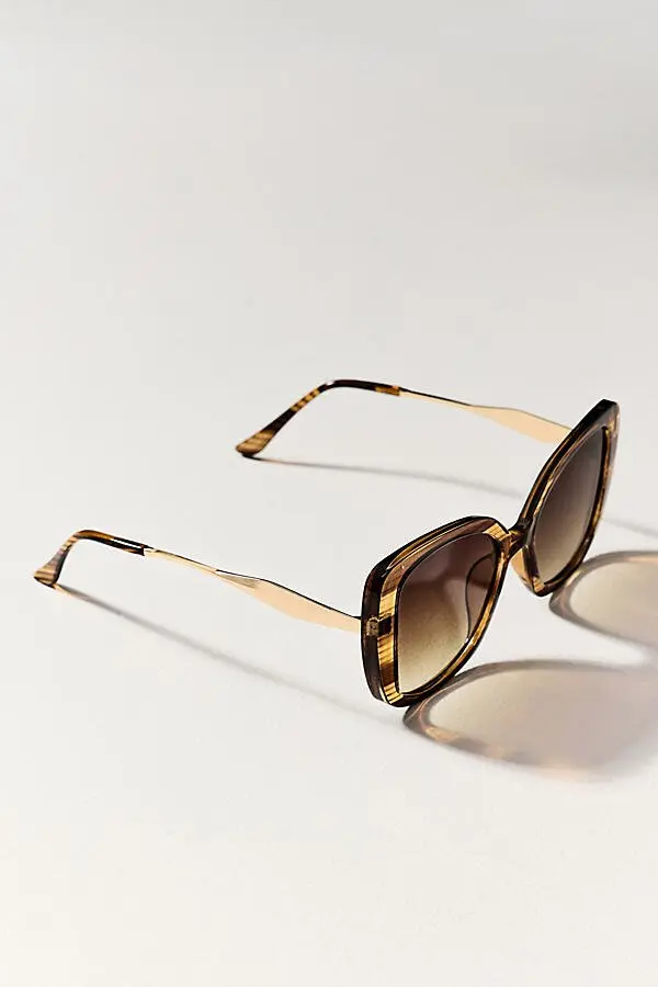 Anthropologie Oversized Square Sunglasses