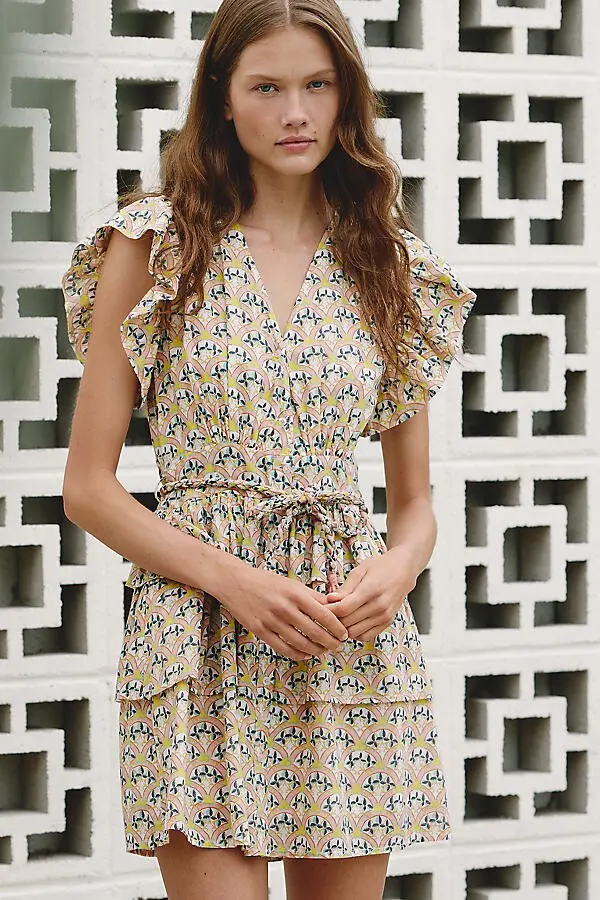 RO'S GARDEN Printed Cotton Dress