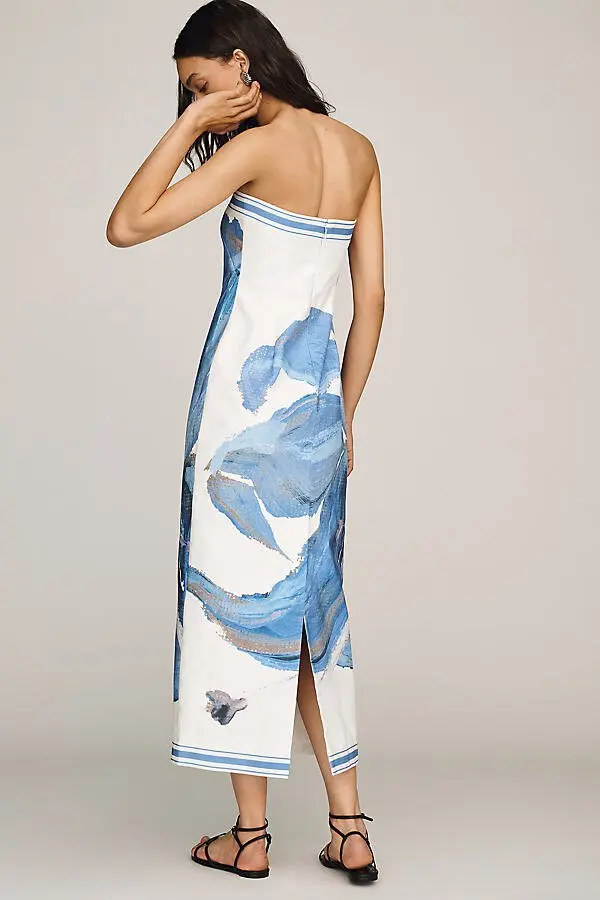 Significant Other Strapless Midi Dress