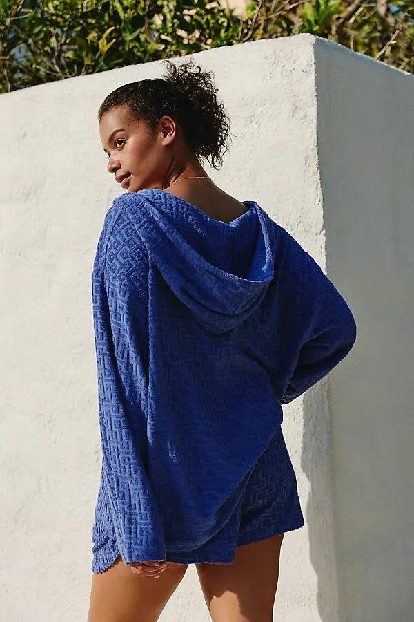 CELANDINE Terry Hoodie - Marlin