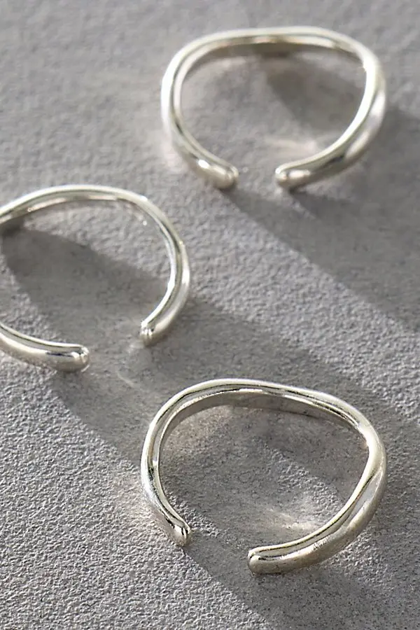 Chan Luu Ripple Toe Ring Set