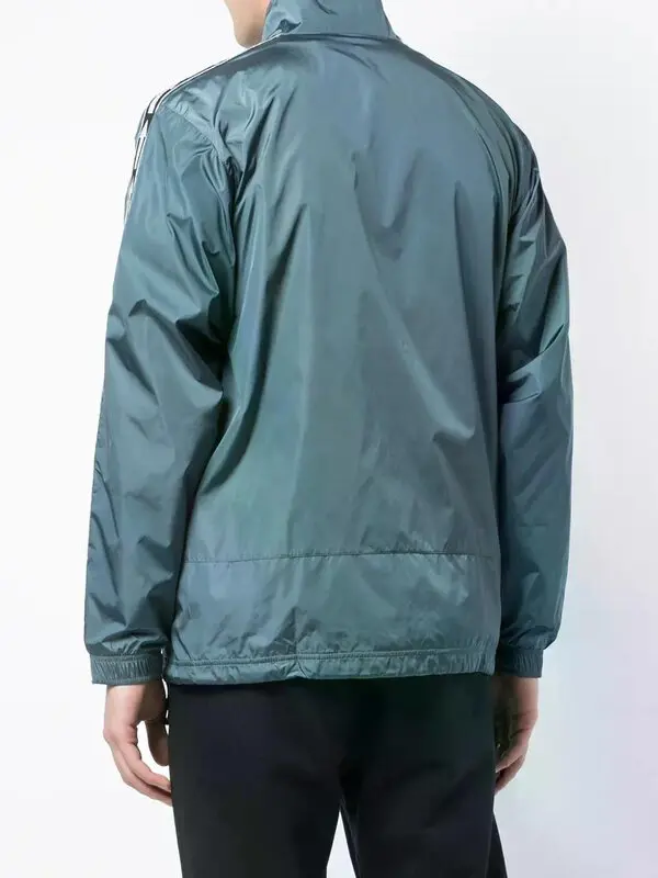 Off-White Logo Stripe Zip-up Jacket