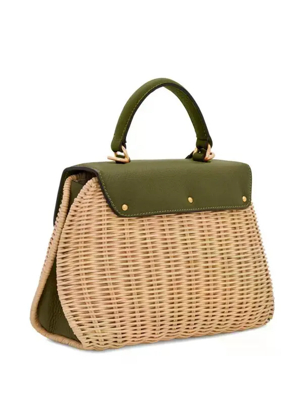 Oscar De La Renta Mini Poppy Tote Bag