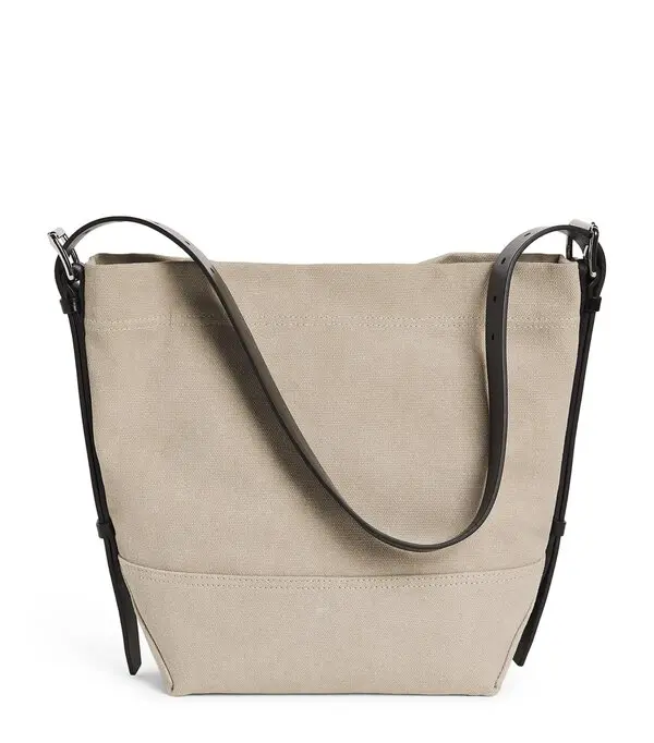 LEMAIRE Small Canvas Belted Tote Bag