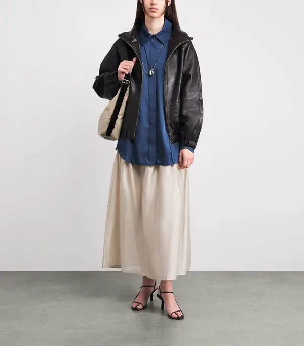 LEMAIRE Small Canvas Belted Tote Bag