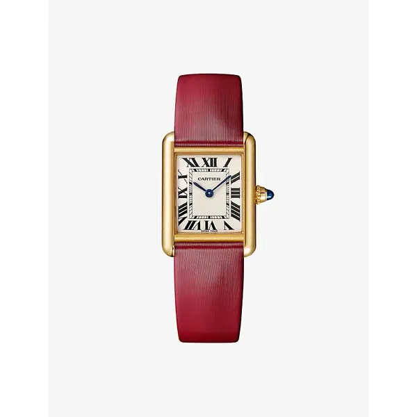 Cartier Tank Américaine Yellow Gold Automatic Watch - Platinum