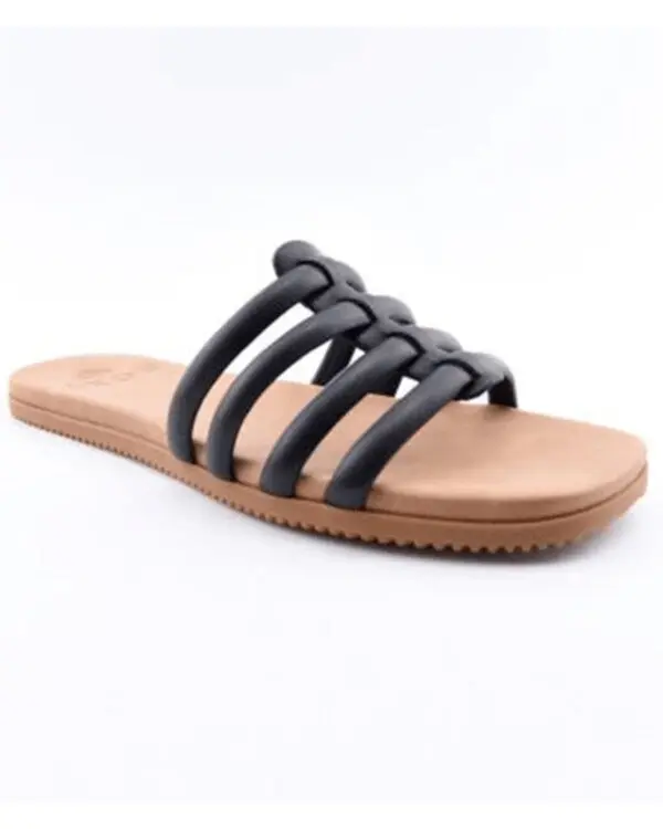 Roxy Stellar Slip-on Sandals With Knot Detailing
