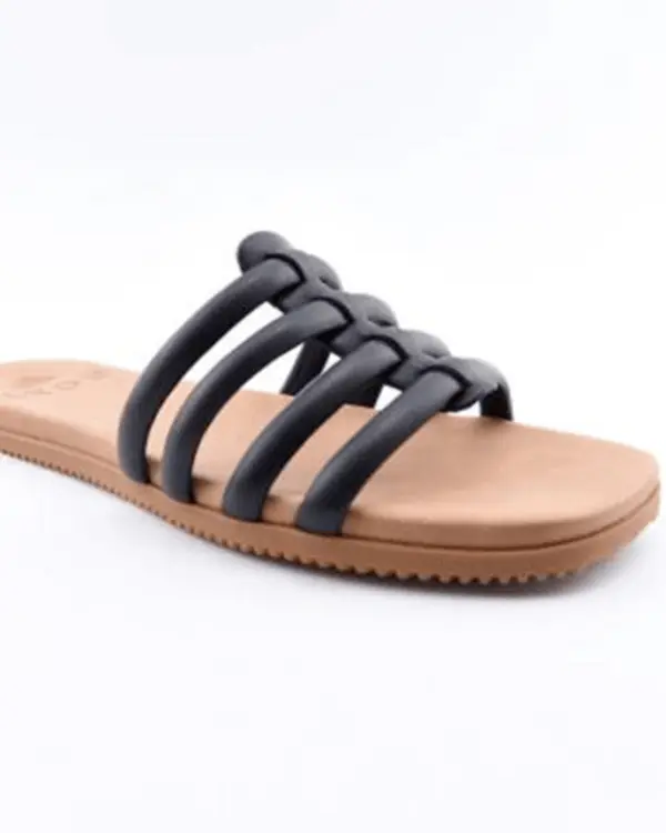 Roxy Stellar Slip-on Sandals With Knot Detailing